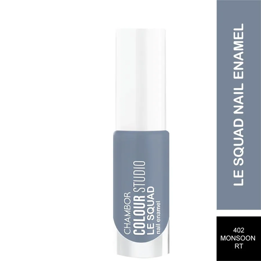 CHAMBOR Colour Studio – Le Squad Nail Enamel 6 ml 402 Monsoon RT ...
