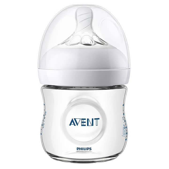 Avent Natural Plastic Feeding Bottle – 125 ml – TheBeautybasket.in