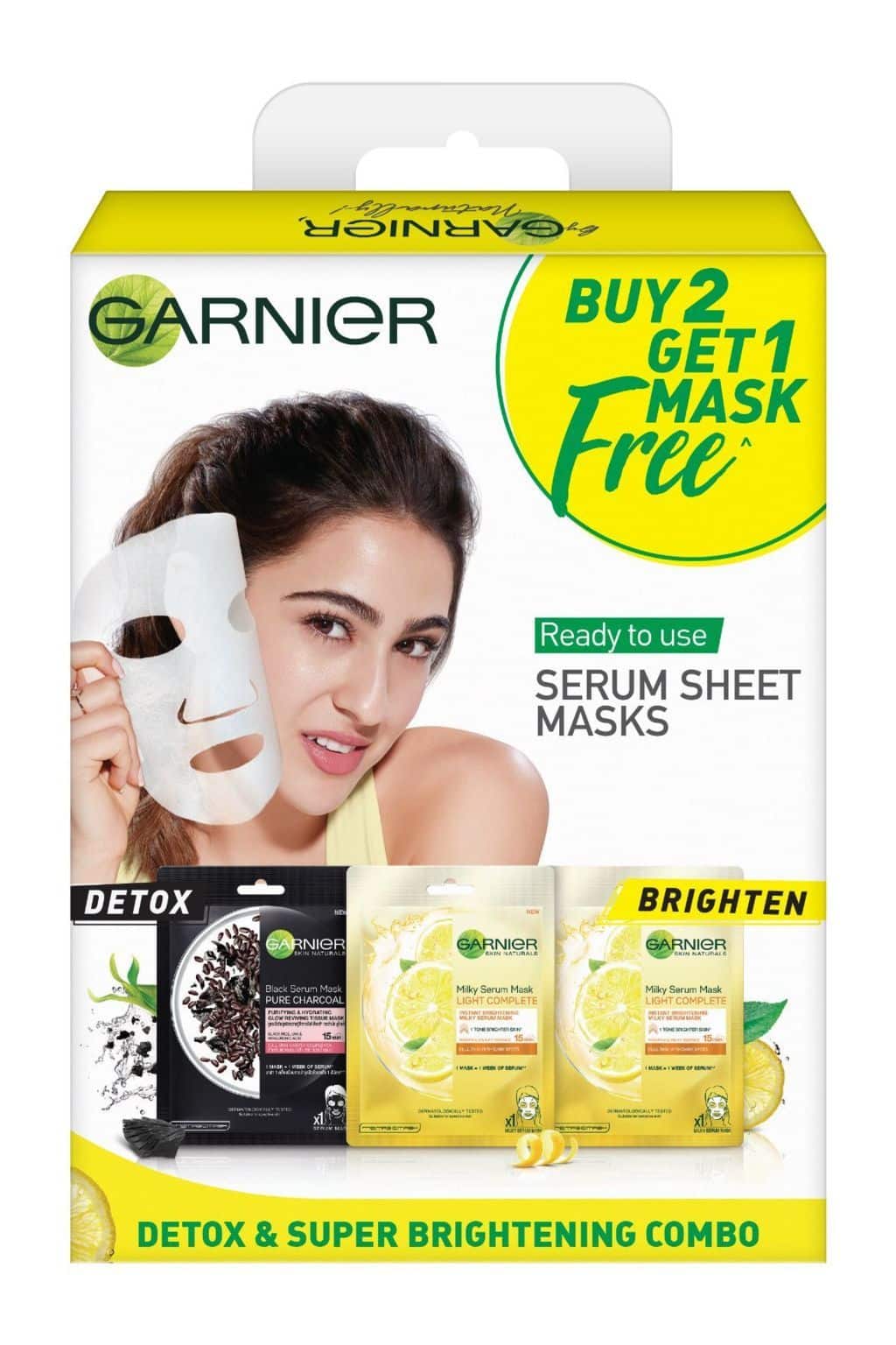 Garnier Serum Sheet Masks Buy 2 Get 1 Free – TheBeautybasket.in