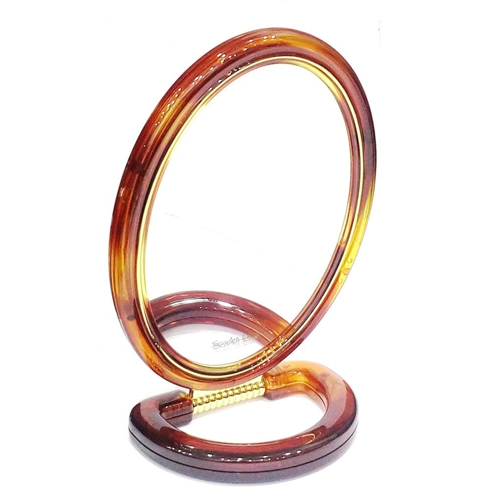 Scarlet Line Double Mirror Oval Large – TheBeautybasket.in