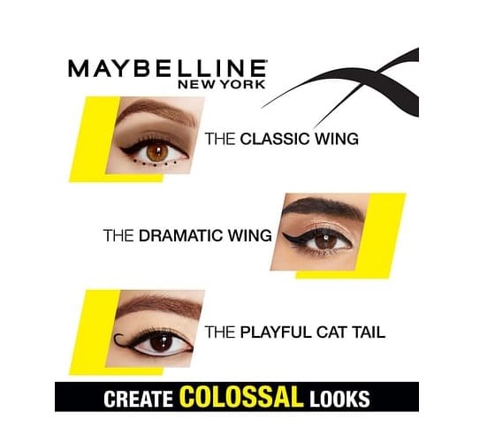 Maybelline New York Colossal Bold Eyeliner Black – TheBeautybasket.in