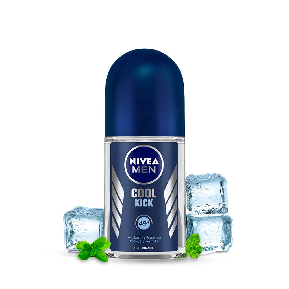 Nivea Men Cool Kick Deodorant Roll On 50Ml – TheBeautybasket.in