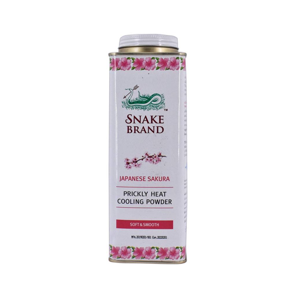 Snake Brand Japanese Sakura Prickly Heat Cooling Powder 280G ...