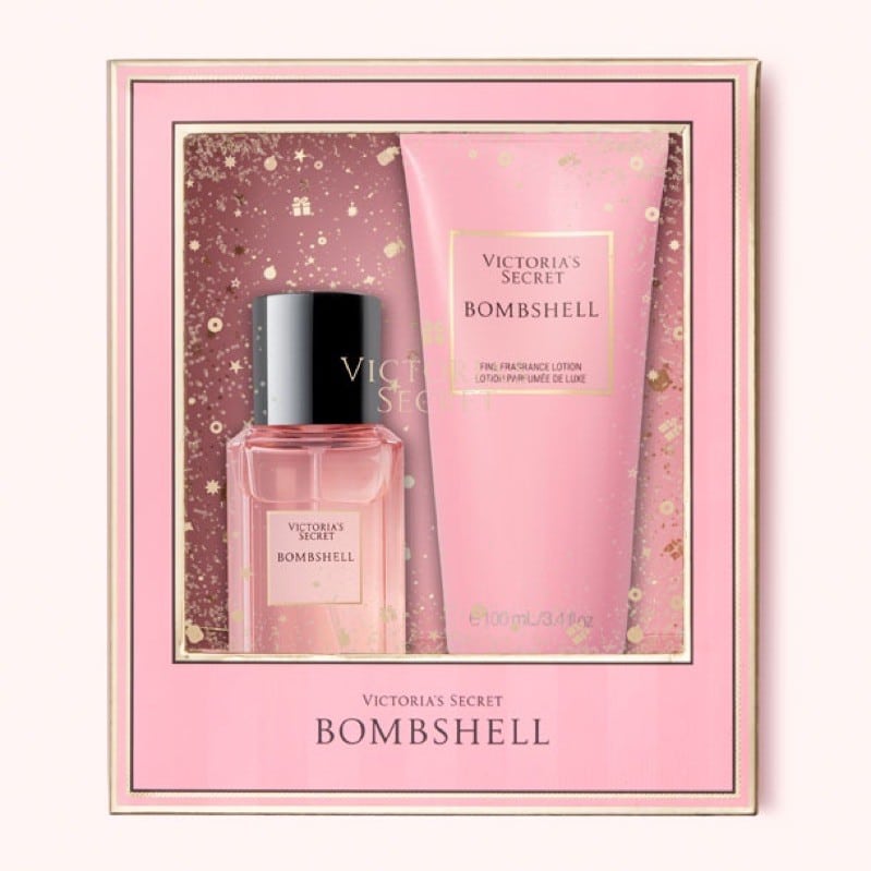 Victoria’s Secret Bombshell Gift Set (Bombshell Fragrance Mist & Lotion ...