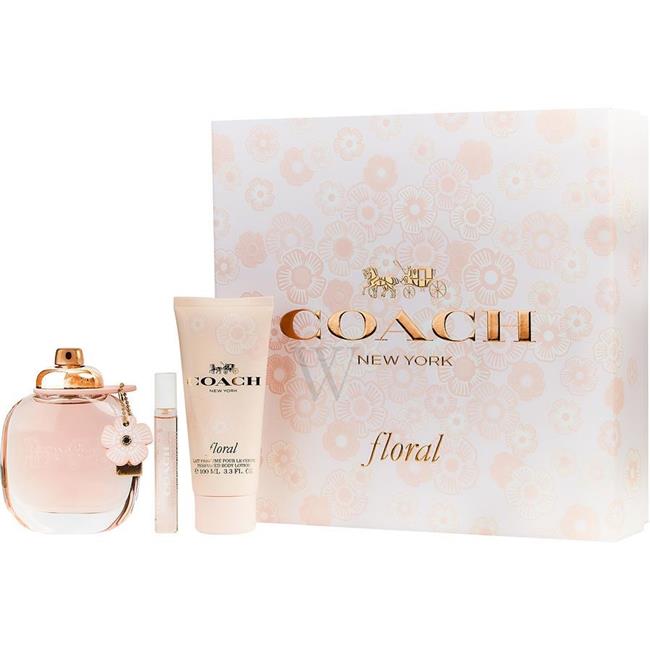 Coach Floral Eau The Parfum Perfume Gift Set for Women, 3 Pieces ...
