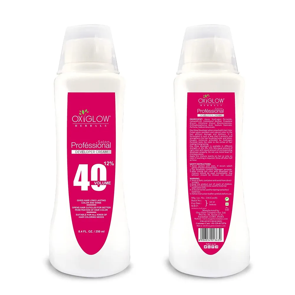 Color Mate Salon Professional Hair Color Developer 40 Vol 250ml ...