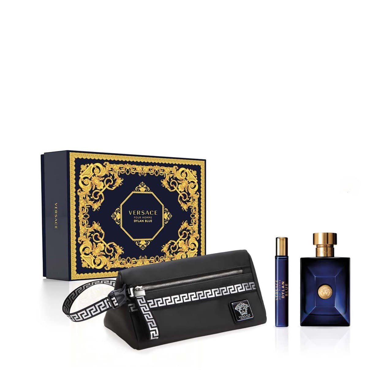 Versace Dylan Blue Pour Homme Eau de Toilette 100ml Coffret ...